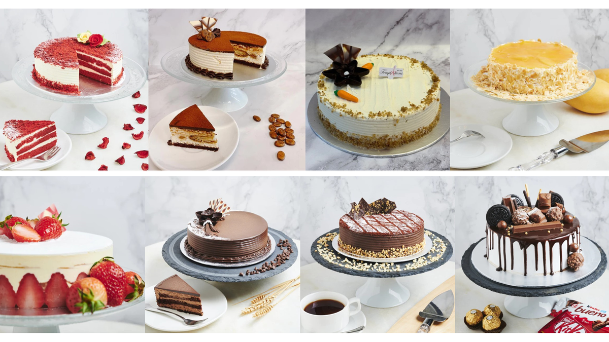 Unforgettable Wedding Cake in Singapore | Temptations Cakes ...